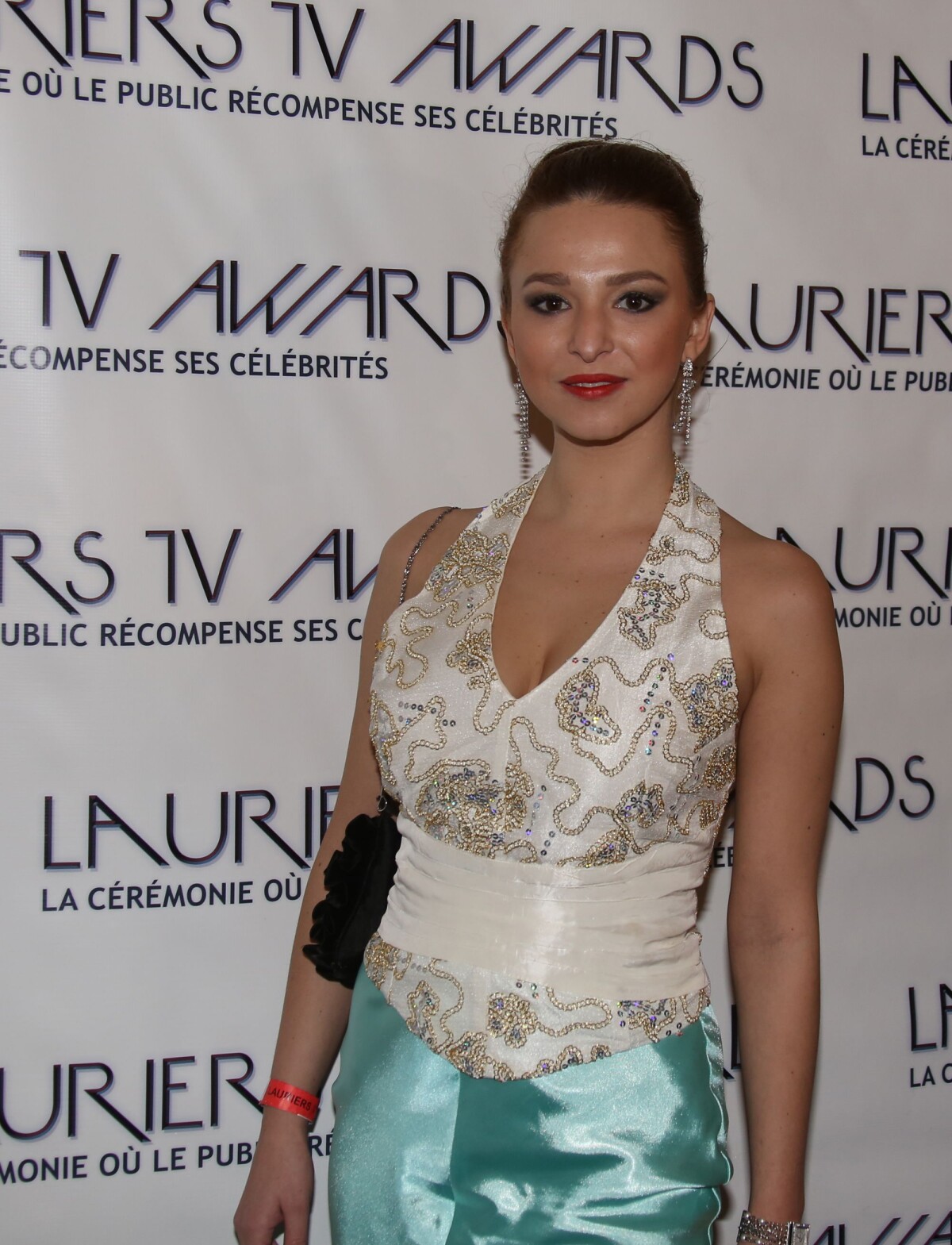 Photo : Laura Sezen - Soirée des Lauriers TV Awards au Théâtre des ...