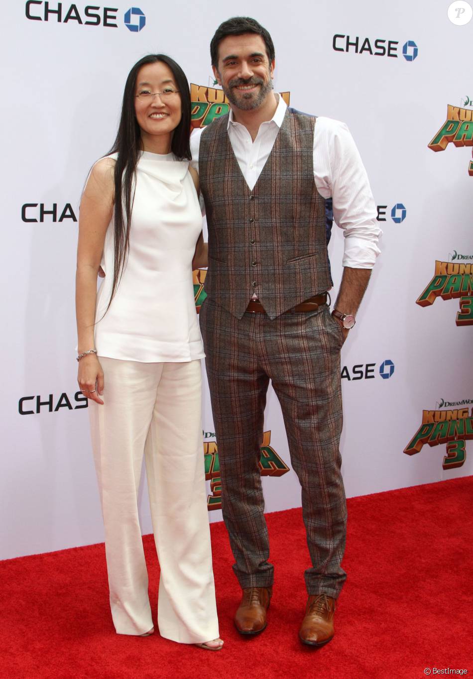 Jennifer Yuh Nelson et Alessandro Carloni - Célébrités à la première de ...