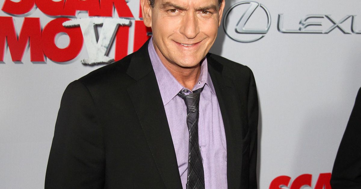 Charlie Sheen - Premiere de 'Scary Movie 5' a Hollywood le 11 avril ...