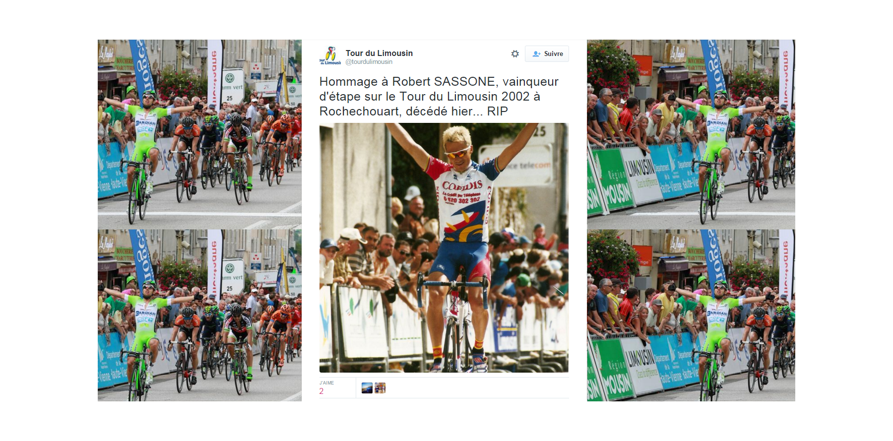 Robert Sassone : Suicide à 37 ans du champion du monde, atteint d'un ...