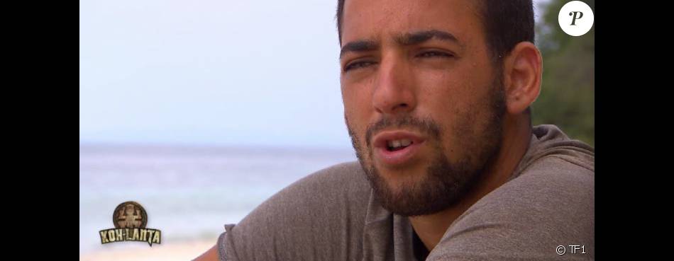 Nessim dans Koh-Lanta 2015, le vendredi 12 juin 2015, sur TF1 - Purepeople
