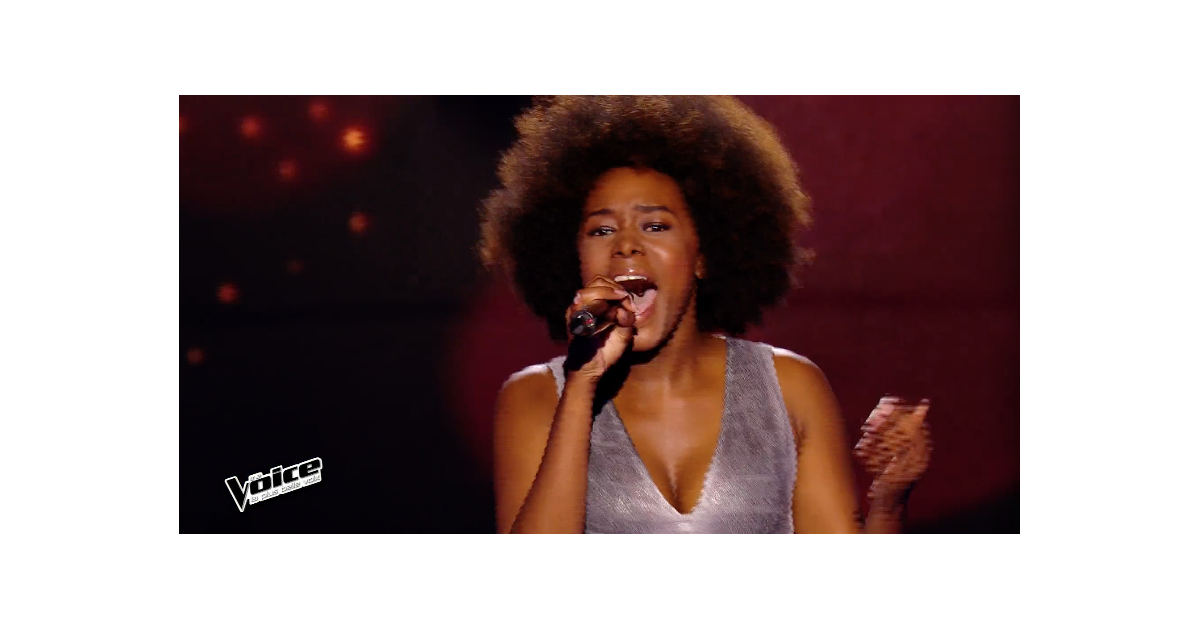 Mel Sugar dans The Voice 5, sur TF1, le samedi 13 février 2016 - Purepeople