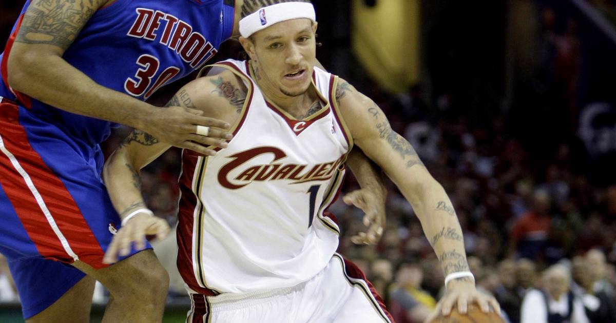 Rasheed Wallace et Delonte West à Cleveland, le 18 avril 2009. - Purepeople