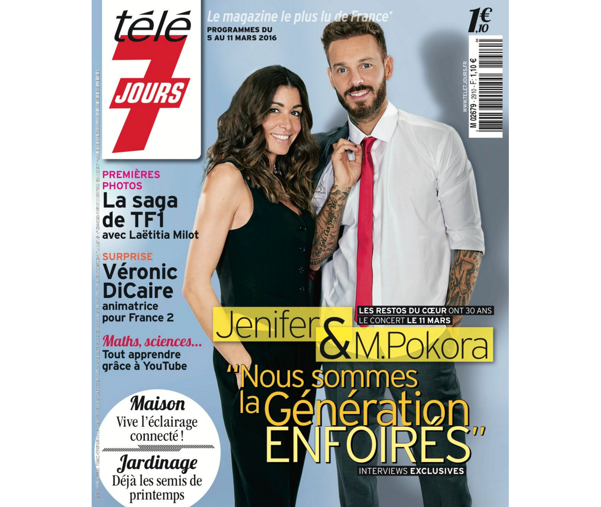 Photo : Magazine Télé 7 Jours, programmes du 5 au 11 mars 2015 ...