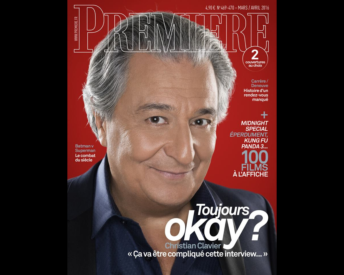 Photo : Christian Clavier en couverture du numéro mars/avril 2016 du ...