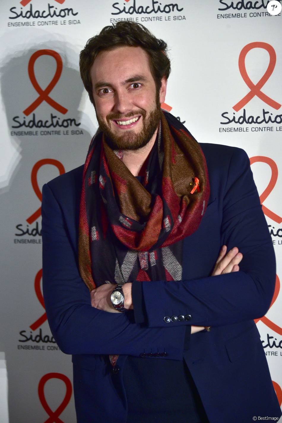 Adrien Rohard à la Soirée de lancement du Sidaction 2016 au Musée du ...