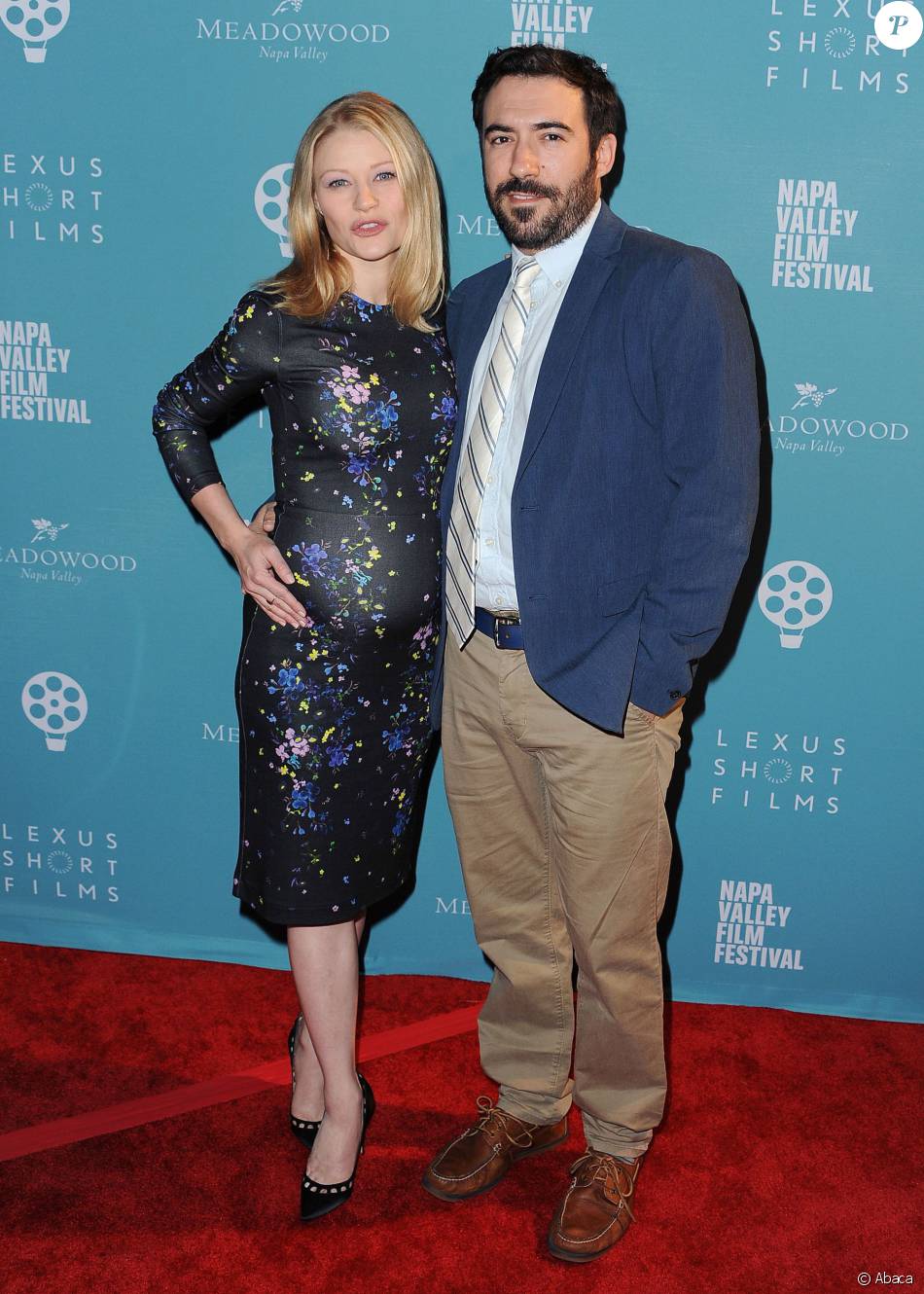 Emilie de Ravin et son compagnon Eric BIlitch lors du Celebrity Tribute ...
