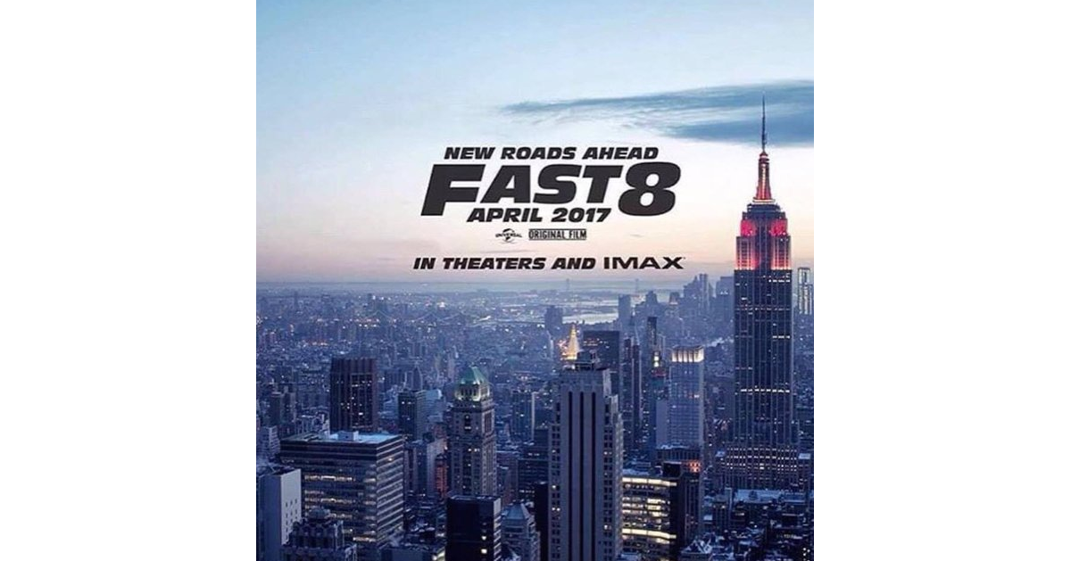 Photo : Affiche-teaser de Fast & Furious 8. - Purepeople