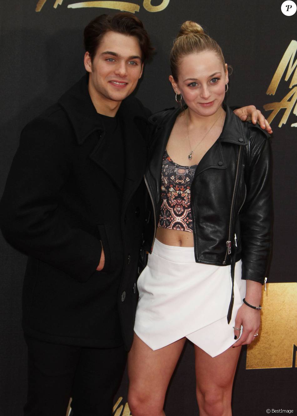 Dylan Sprayberry et une amie - Cérémonie des MTV Movie Awards 2016 à ...