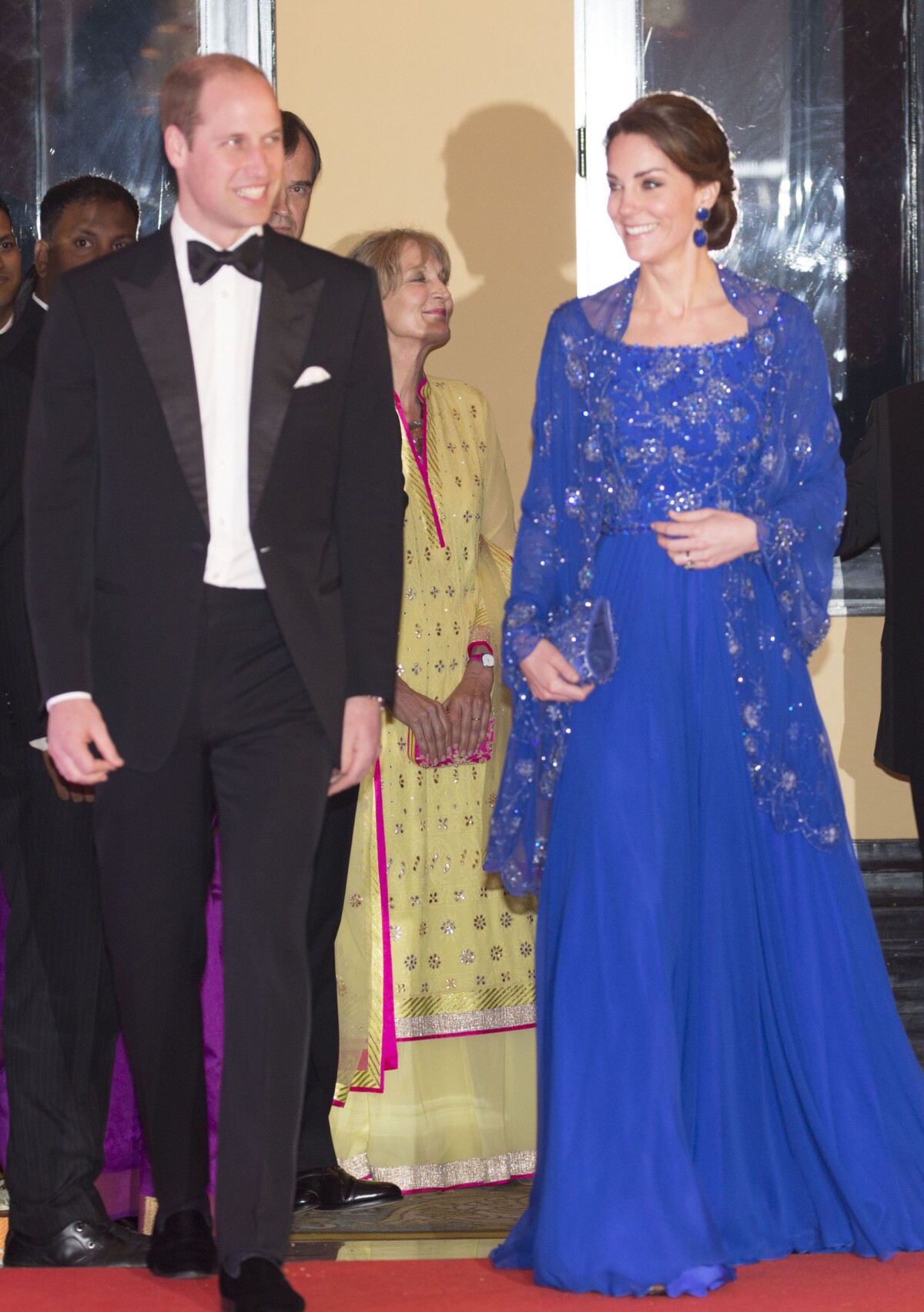 Photo : Le prince William et la duchesse Catherine de Cambridge (en ...