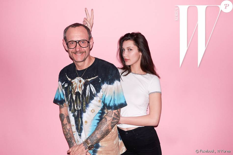 Terry Richardson et Bella Hadid. - Purepeople