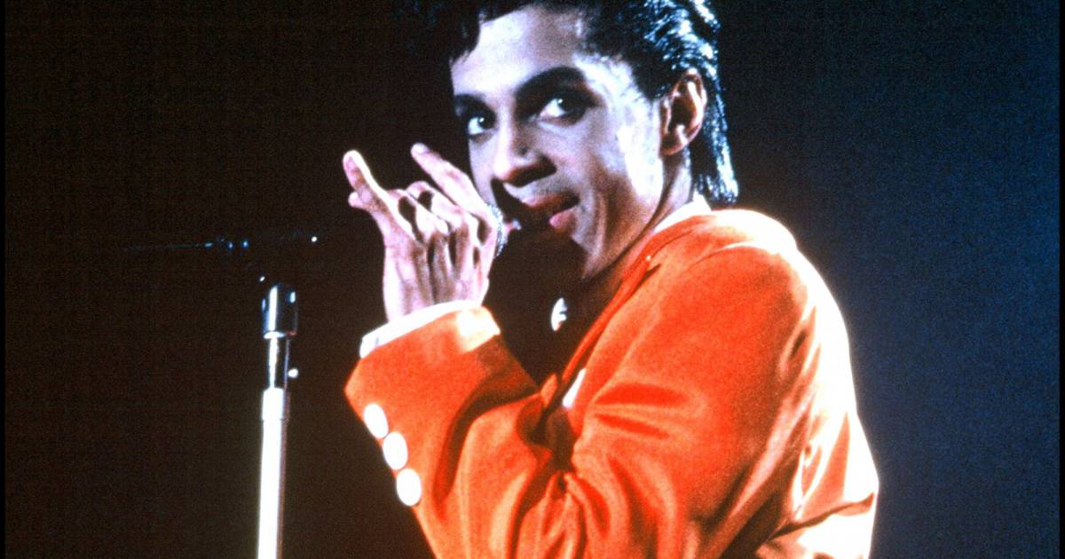 LE CHANTEUR PRINCE SUR SCENE, EN CONCERT 18/08/1986 - - Purepeople