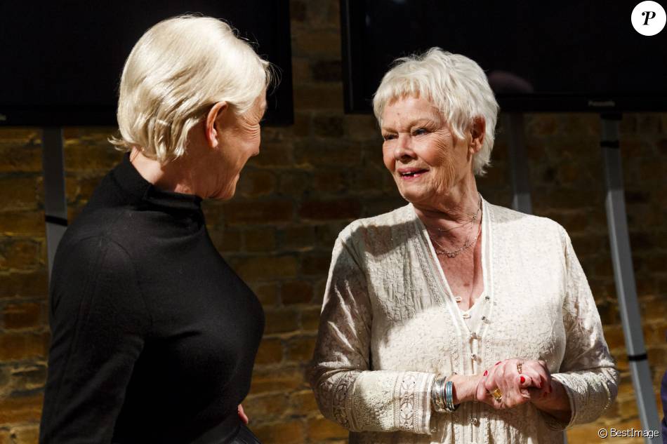 Helen Mirren et Judi Dench lors de la représentation de Shakespeare ...