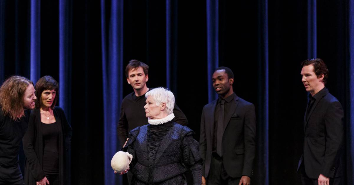 Tim Minchin, Harriet Walter, David Tennant, Judi Dench, Paapa Essiedu ...