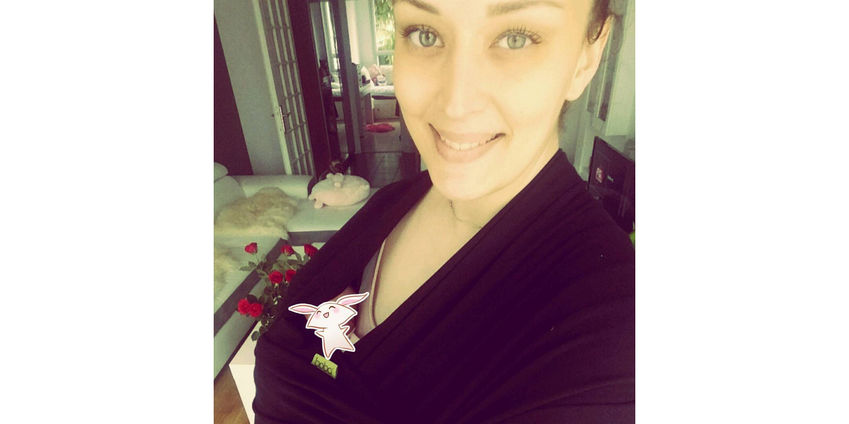 Photo : Kelly Bochenko, une semaine après son accouchement, en mai 2016 ...