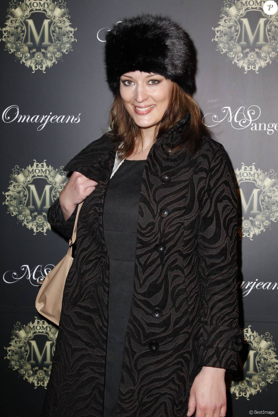 Kelly Bochenko, au Pavillon Champs-Elysées, à Paris le 31 mars 2013 ...