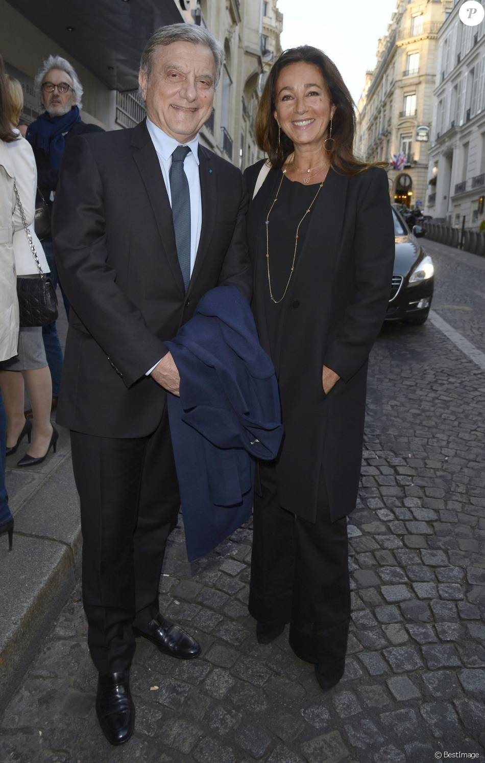 Sidney Toledano et sa femme Katia - Avant-première du film L'Origine de ...