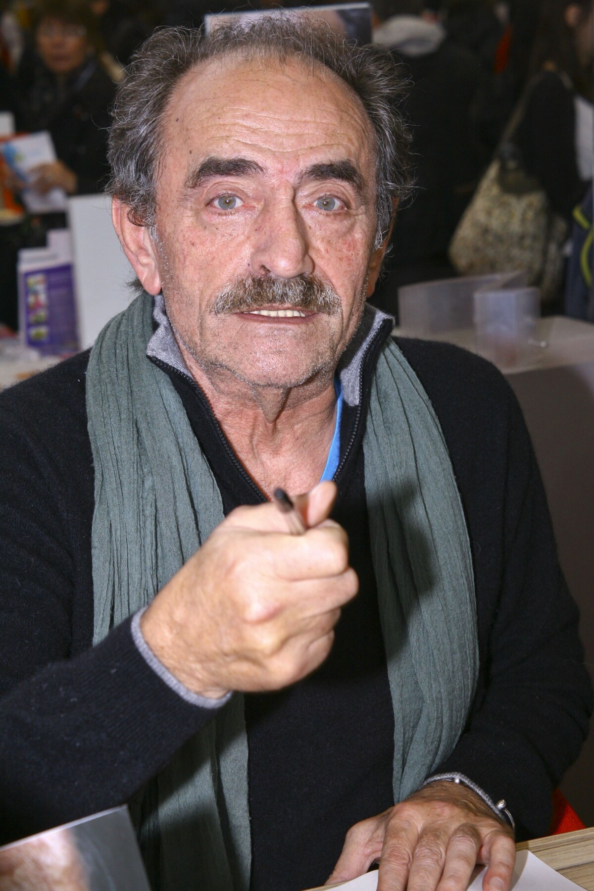 Photo : L'acteur Richard Bohringer à Paris le 24 mars 2013. - Purepeople