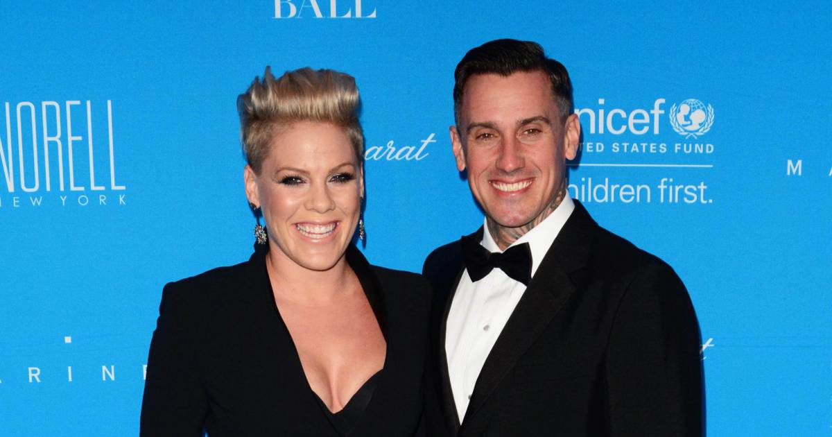 Pink et son mari Carey Hart à la soirée UNICEF Snowflake Ball à New ...