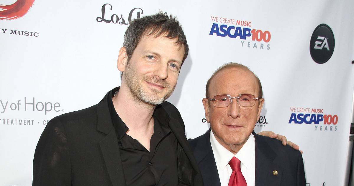 Clive Davis, Dr. Luke à l'Evenement Songs of Hope X à Brentwood, le 4 ...