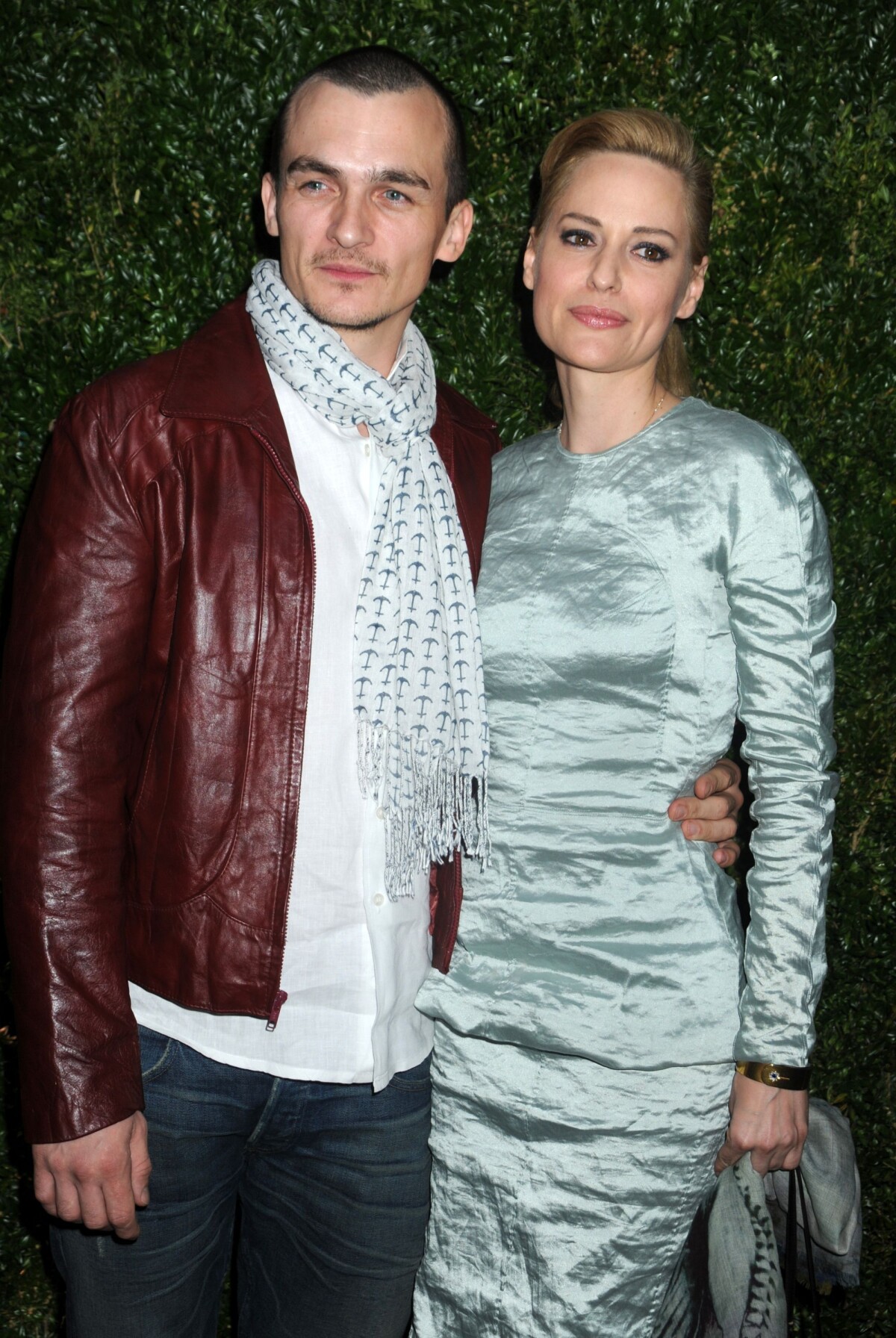 Photo : Rupert Friend et sa fiancée Aimee Mullins à New York, le 22 ...