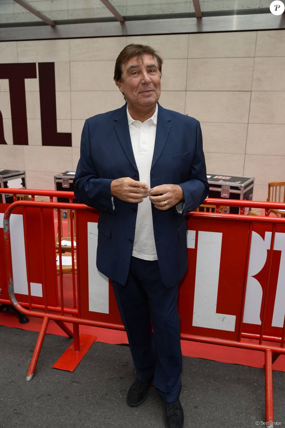 Jean-Pierre Foucault - Conference de presse de rentree de RTL a Paris ...