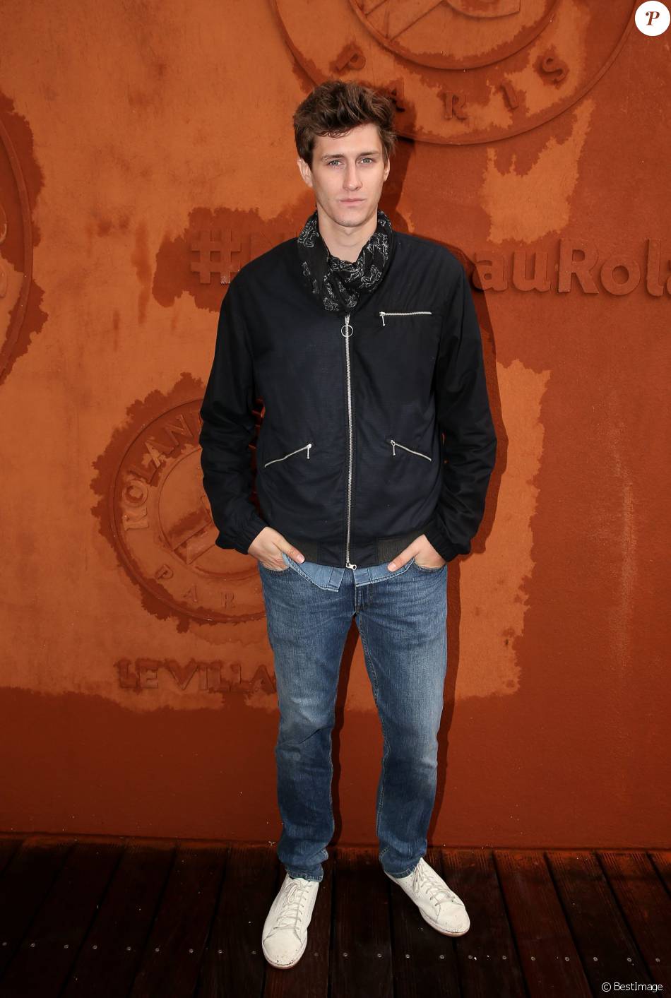 Jean-Baptiste Maunier People au village des Internationaux de France de ...