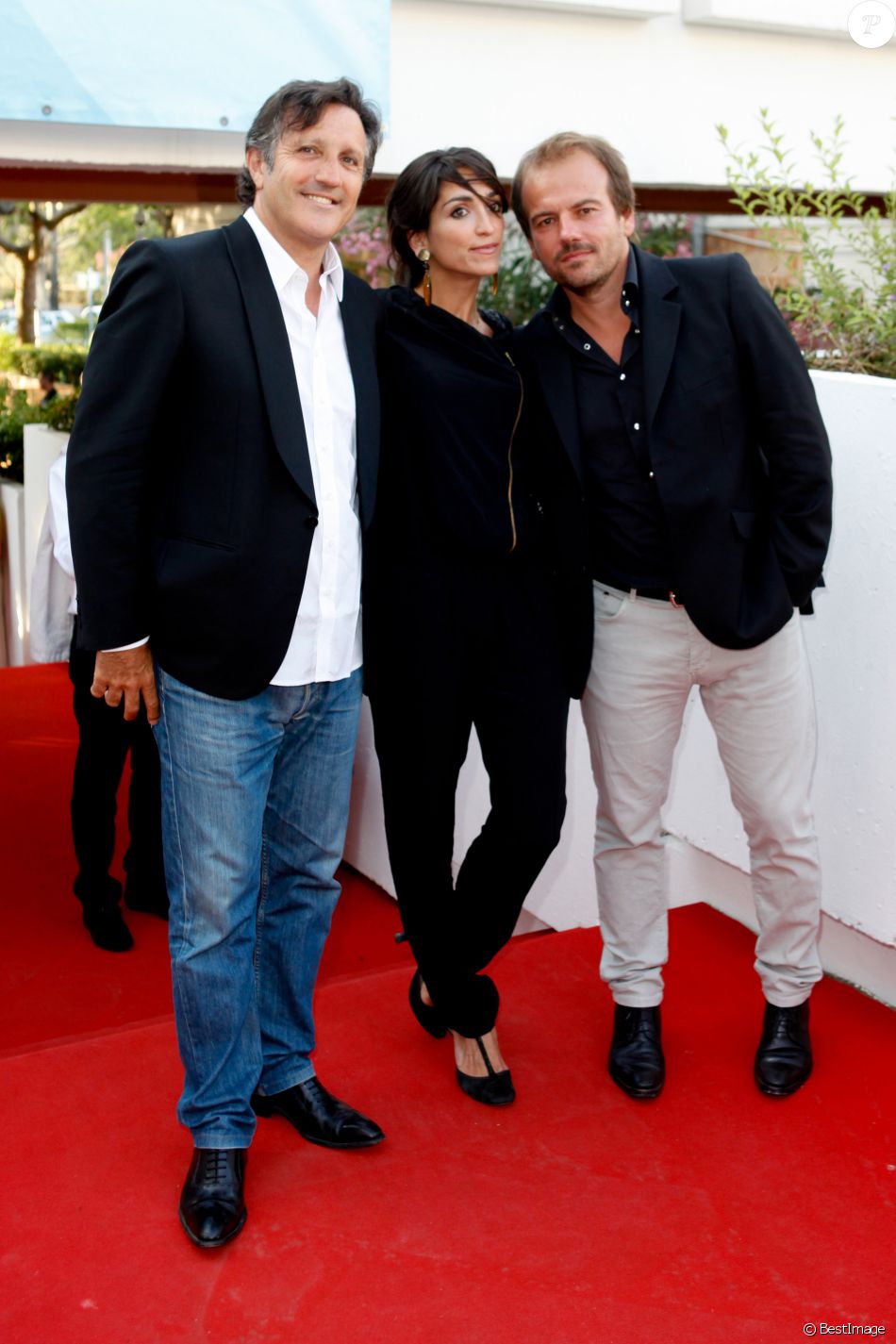 Michel La Rosa, Stéphane Henon et sa femme Isabelle - Première du film ...