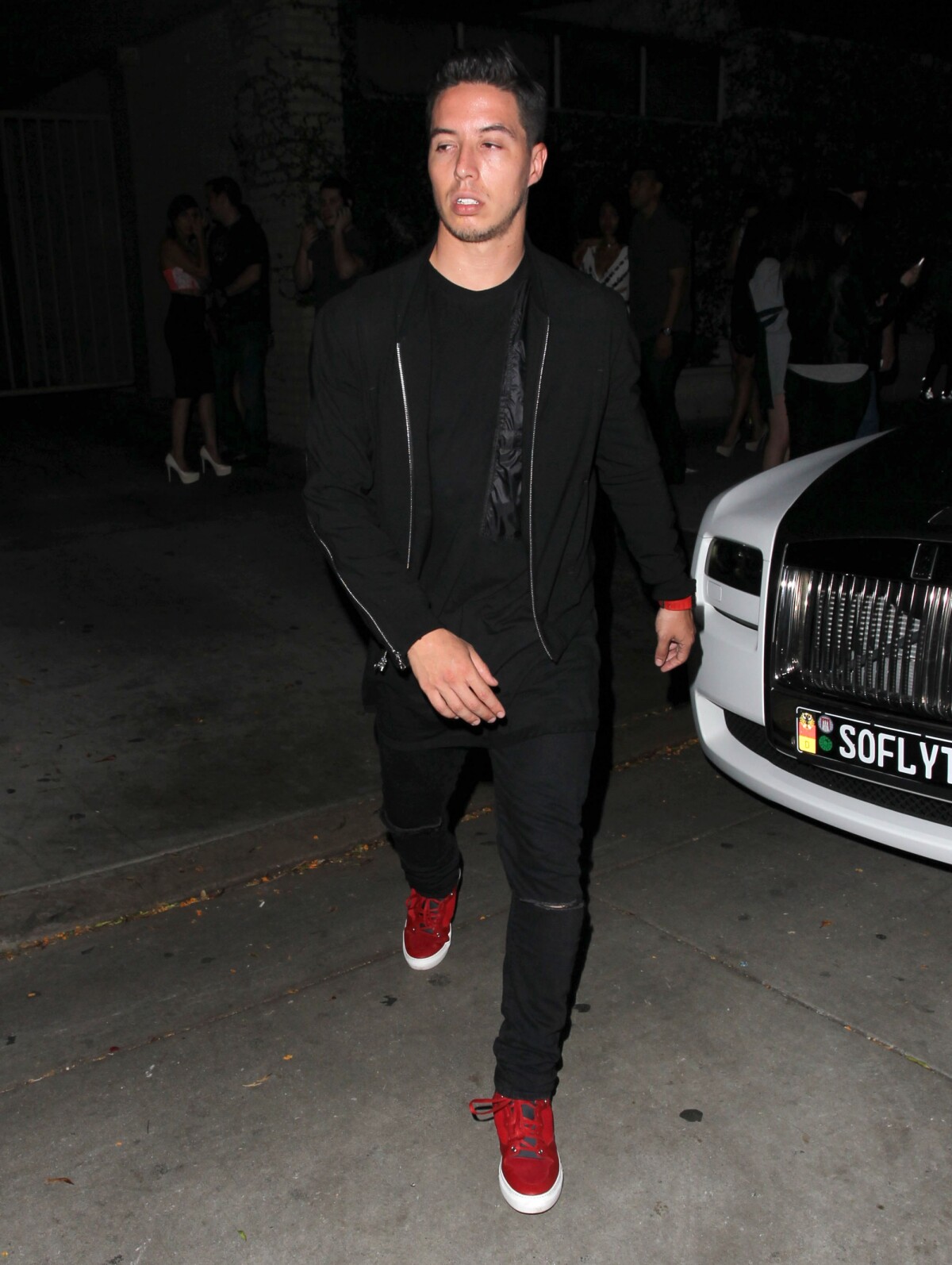 Photo : Samir Nasri de sortie à Los Angeles, le 19 juin 2015. - Purepeople