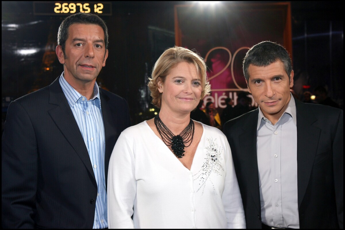 Photo Michel Cymes Marina Carrere Dencausse Et Nagui 20 Eme