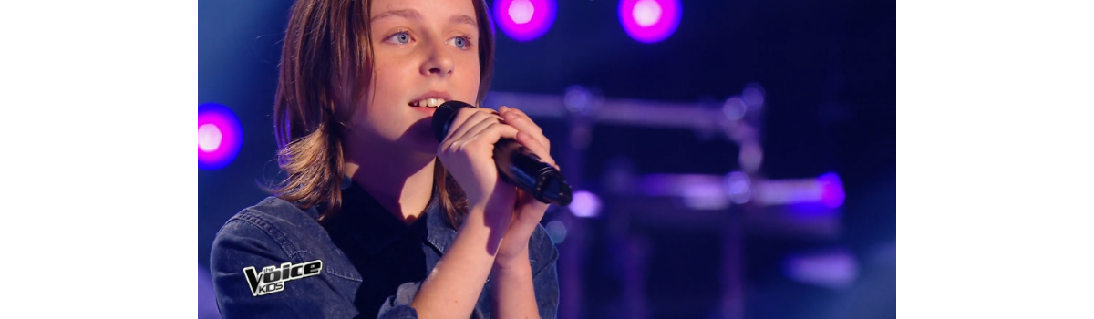 Photo : Eva dans The Voice Kids 3, le 10 septembre 2016 sur TF1 ...