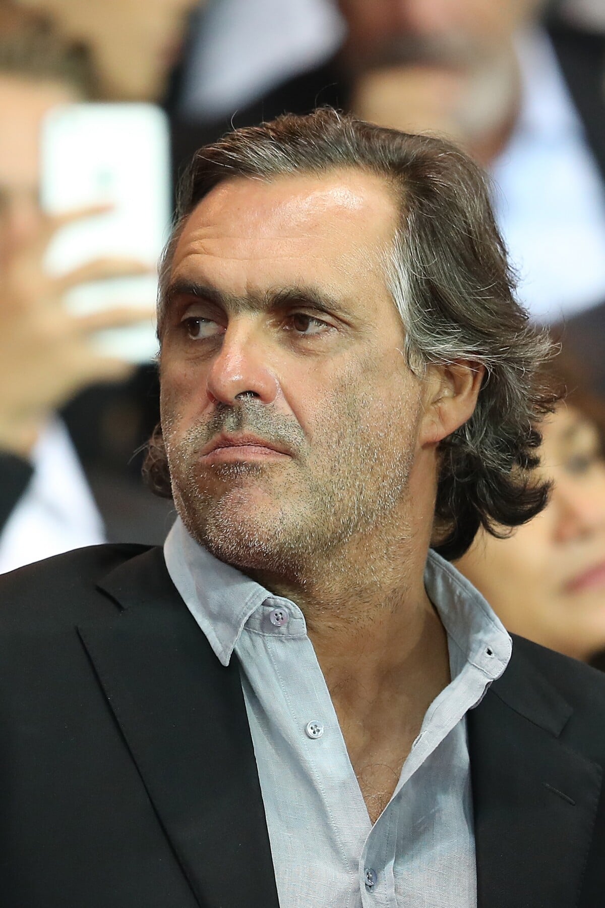 Photo : Emmanuel Chain au match de Ligue des champions Psg contre ...