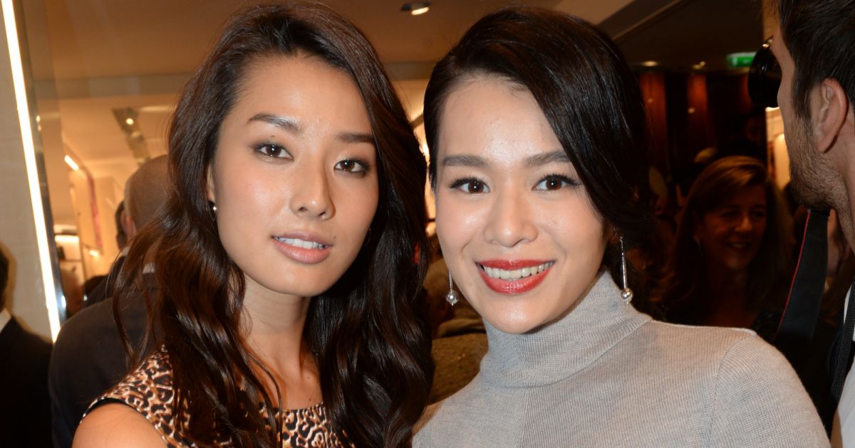 Myolie Wu et Sumire Matsubara - Cocktail/dîner Longchamp à la boutique ...