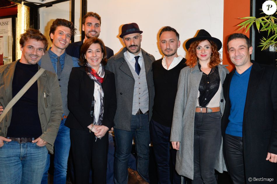 Marc Pistolesi, Benjamin Falletto, Valentin Montand (Livi), sa mère ...