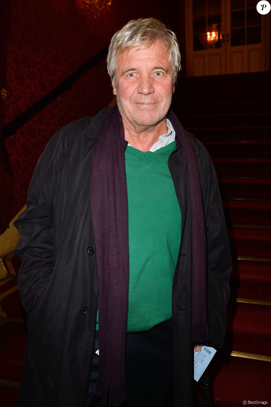 Bruno Masure - Générale de la pièce À droite, à gauche au Théâtre des ...