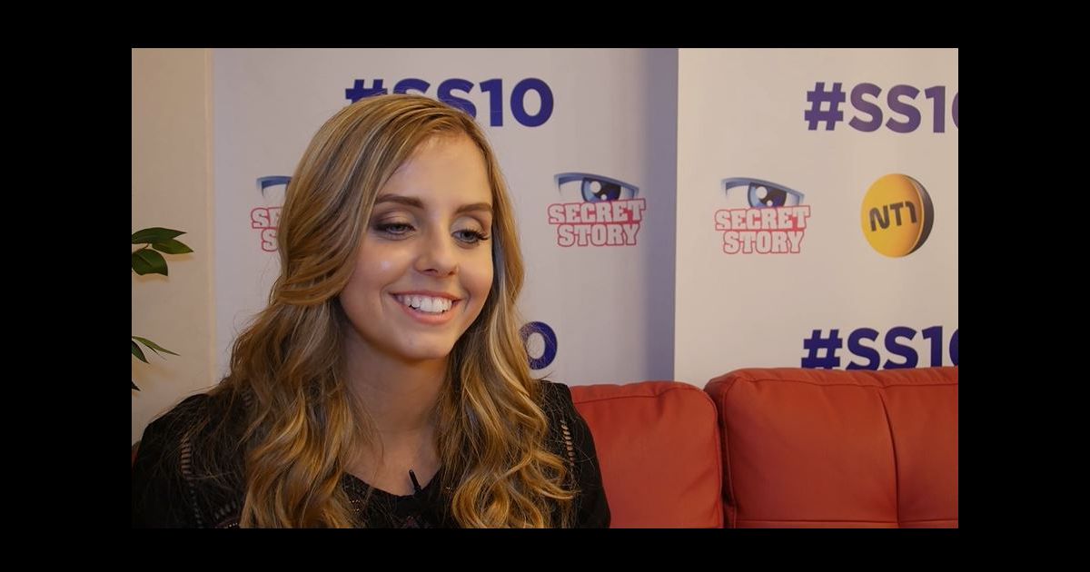 Manon de Secret Story 10, vendredi 14 octobre, lors de son interview ...