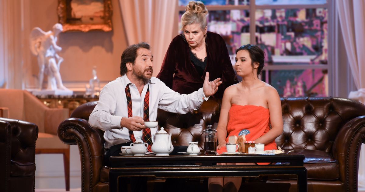 Exclusif - Edouard Baer, Isabelle Nanty et Tiphaine Haas jouent ...