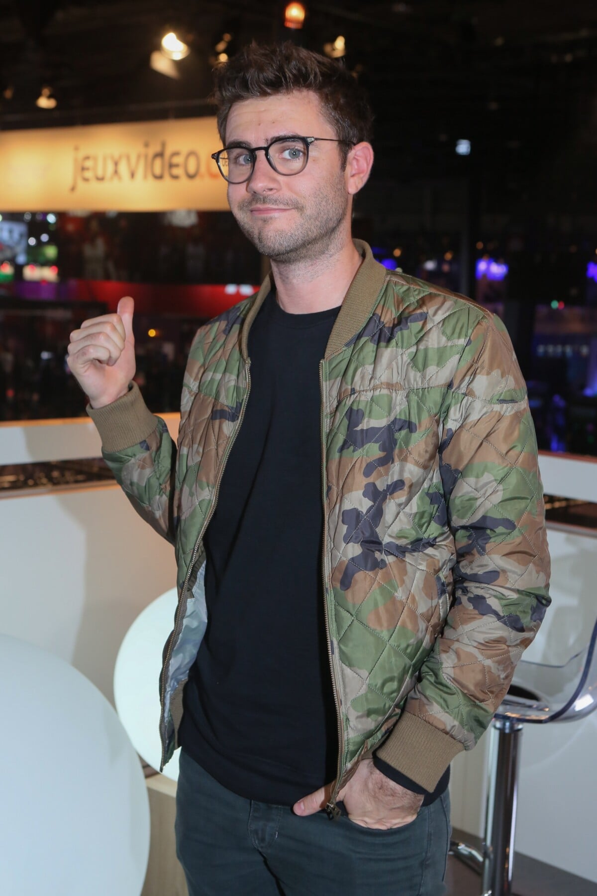 Photo : Cyprien à l'ouverture, en avant-première, du "Paris Games Week ...