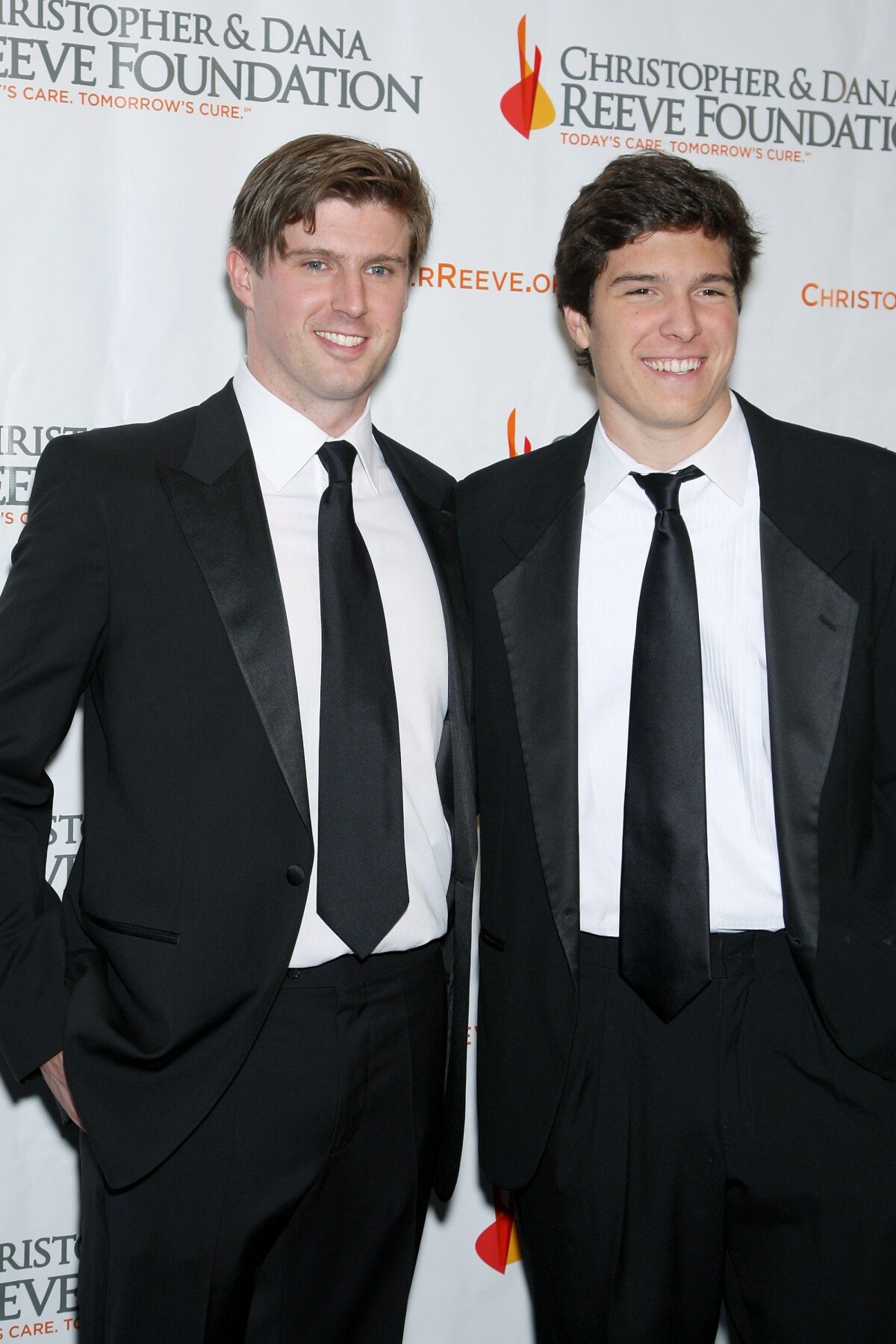 Photo : Matthew et Will Reeve au gala annuel de la fondation ...