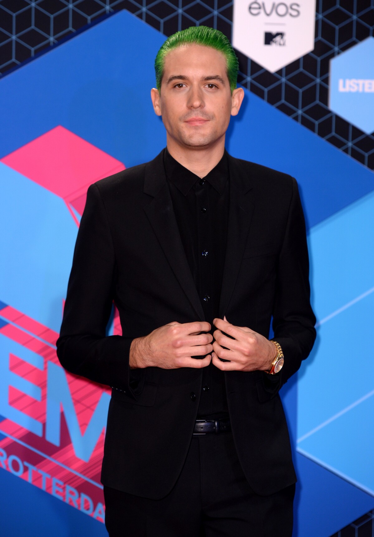 Photo : G-Eazy aux MTV Europe Music Awards 2016 au Rotterdam Ahoy Arena ...