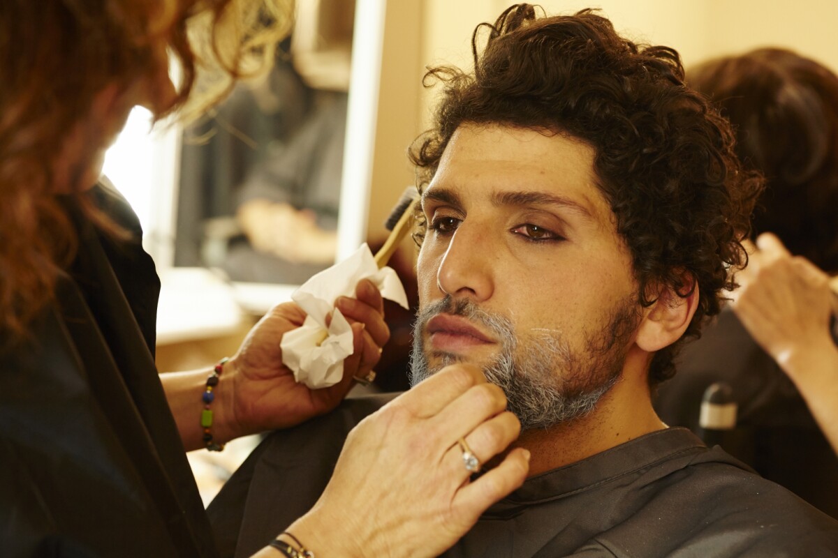 Photo : Exclusif - Joshaï - Backstage de la première du spectacle "Les ...