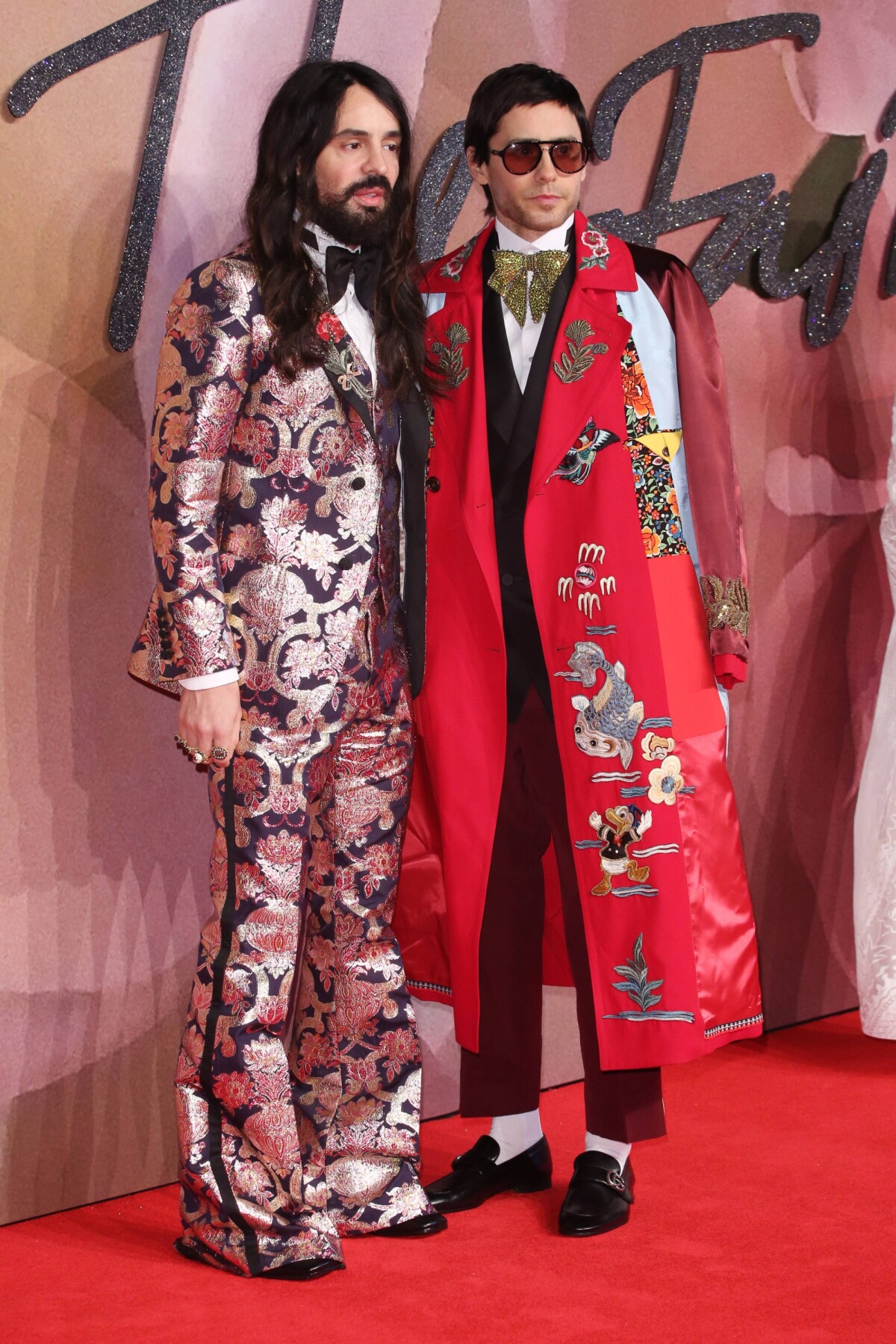 Photo : Alessandro Michele et Jared Leto au Fashion Awards 2016 au ...