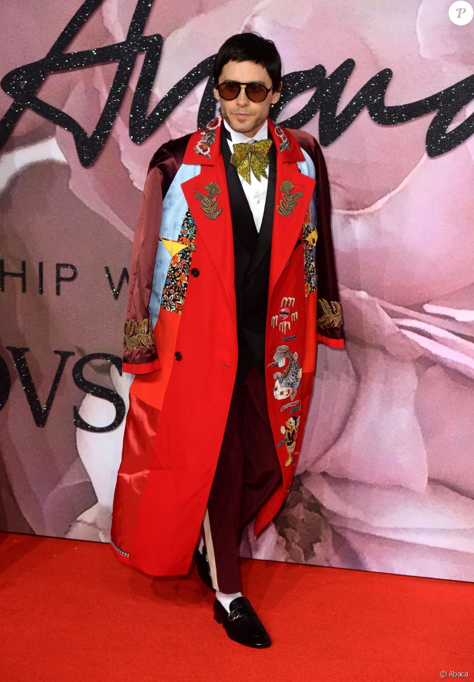 British Fashion Awards : Jared Leto, déjanté et stylé dans une tenue ...