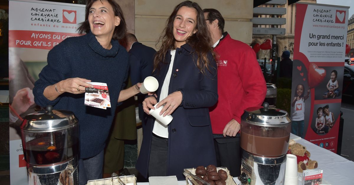 Inès de La Fressange et Zoé Félix - Lancement de la 6ème opération Les ...