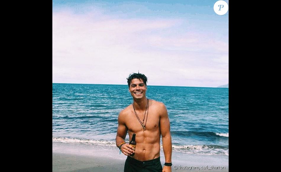 Carl Charron de The Game Of Love torride à la plage, Instagram, 2015 ...
