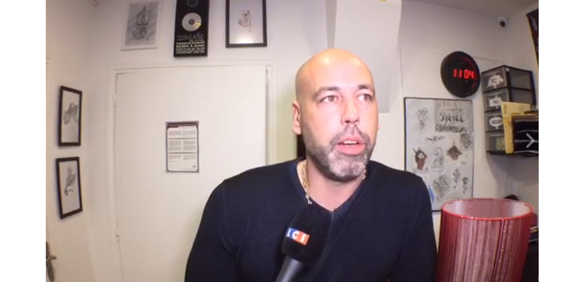 Photo : Sinik en interview pour LCI le 9 janvier 2017. - Purepeople