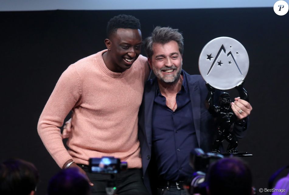 Ahmed Sylla et Ludovic Bernard, grand prix-OCS et prix du public, lors ...