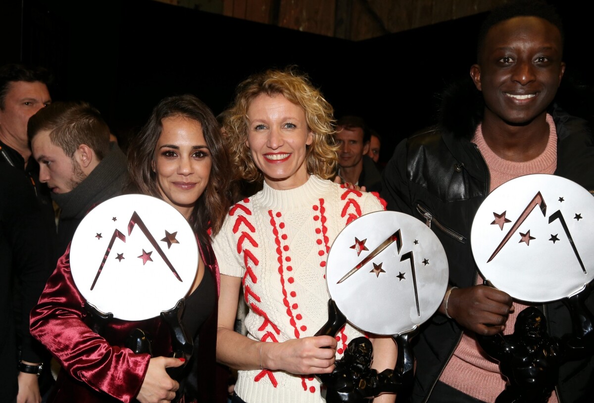 Photo : Alice Belaïdi, Alexandra Lamy et Ahmed Sylla lors de la ...
