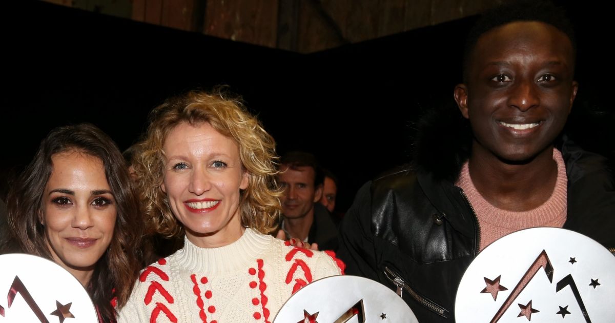 Alice Belaïdi, Alexandra Lamy et Ahmed Sylla lors de la cérémonie de ...