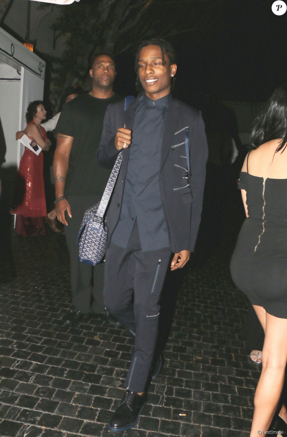 ASAP Rocky au cocktail Dior Homme au Chateau Marmont à West Hollywood ...